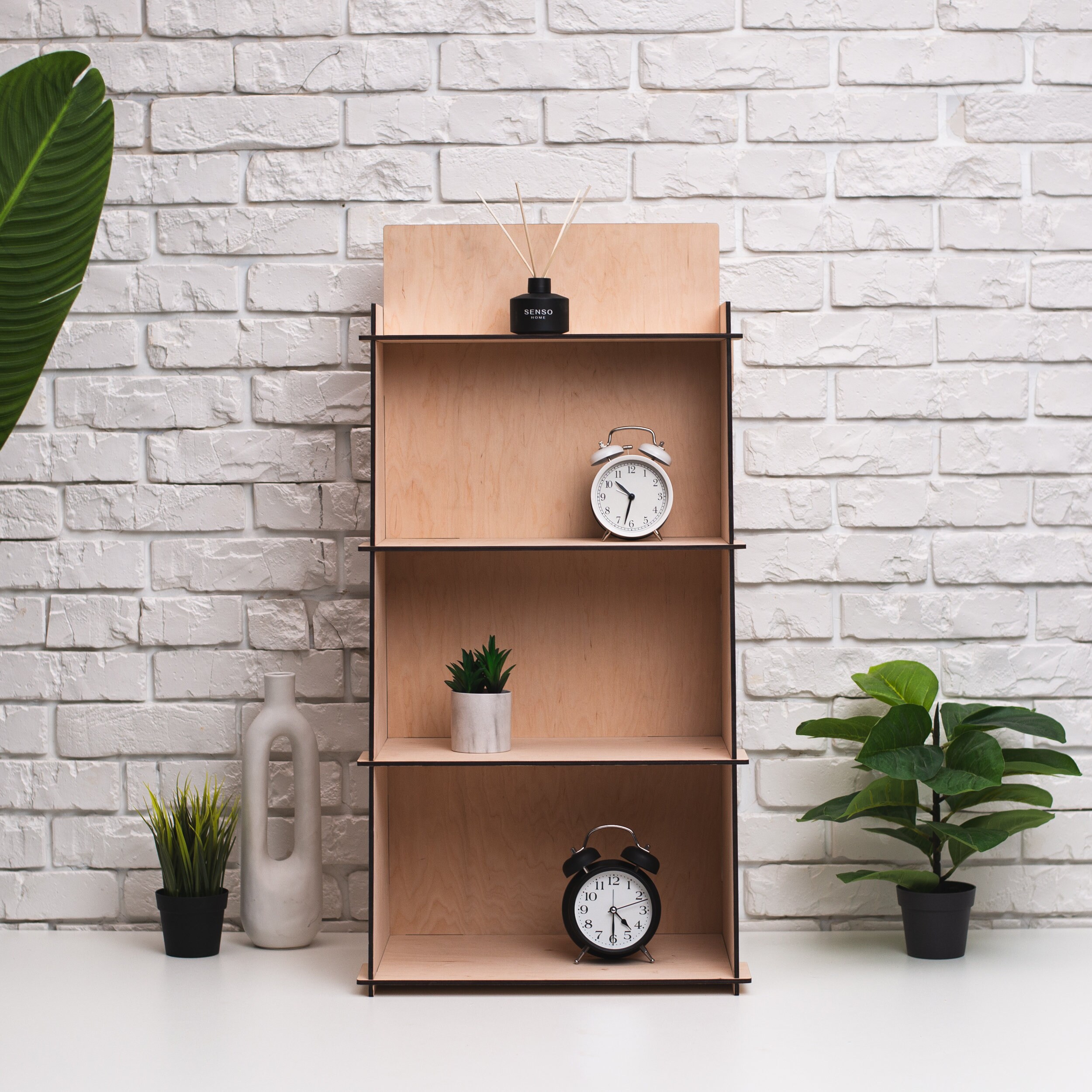 Retail Display Stand, Wood Display Shelves, Slanted Stand, Display ...