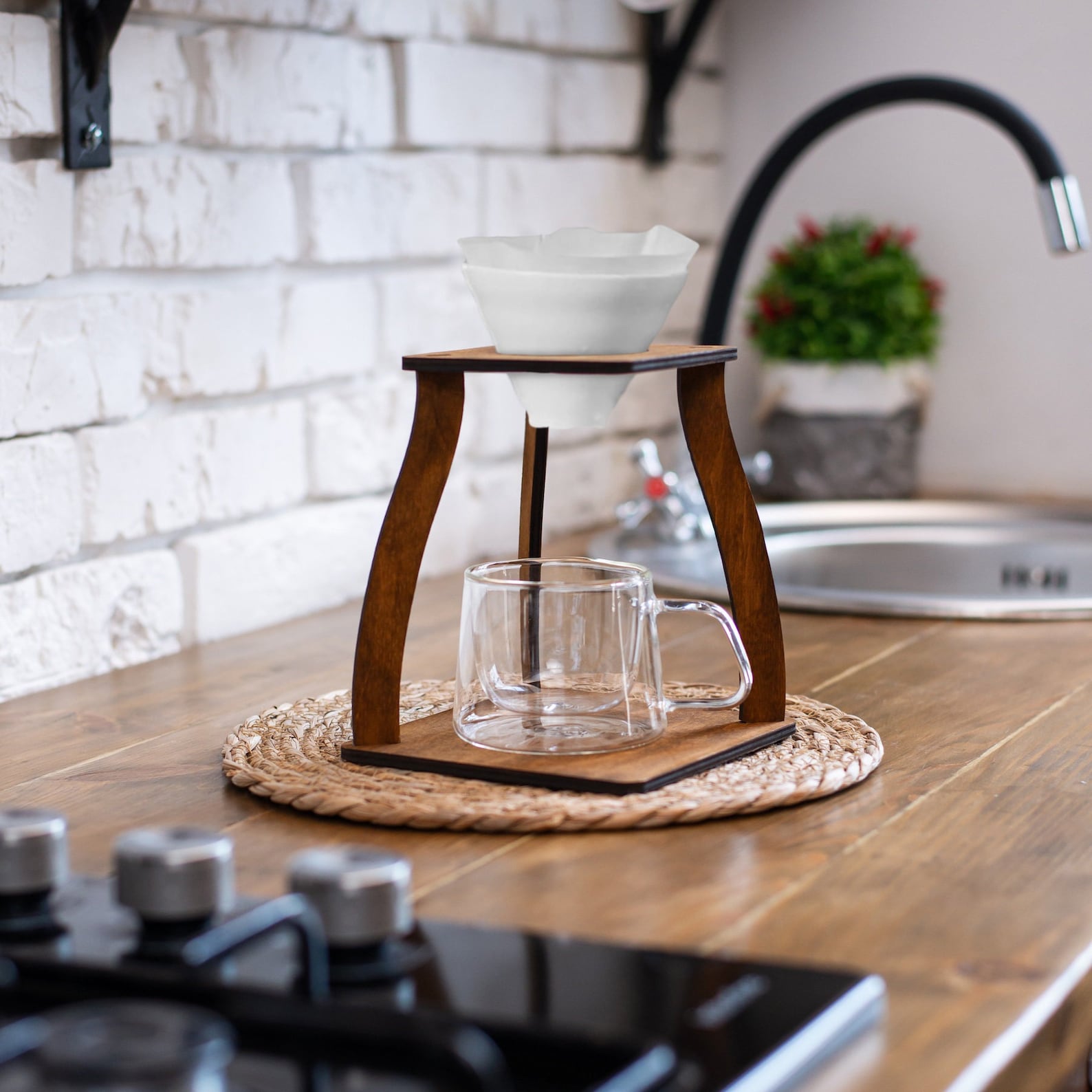 Coffee Pour Over Stand, Coffee Dripper Stand, Coffee Dripper Pour Over ...