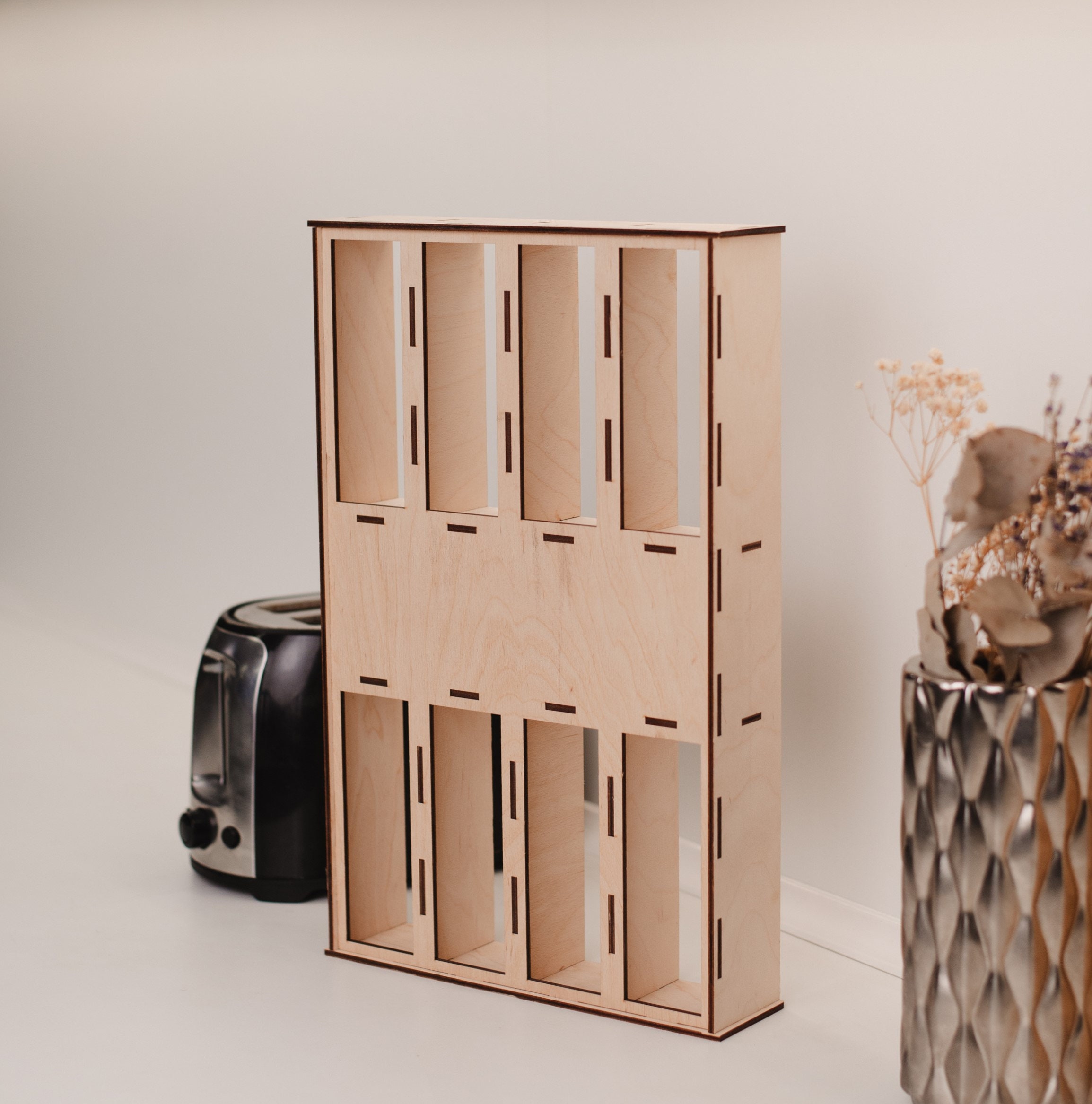 Beer Can Display Shelf, Beer Can Holder for Dad, Wooden Beer Can Stand ...