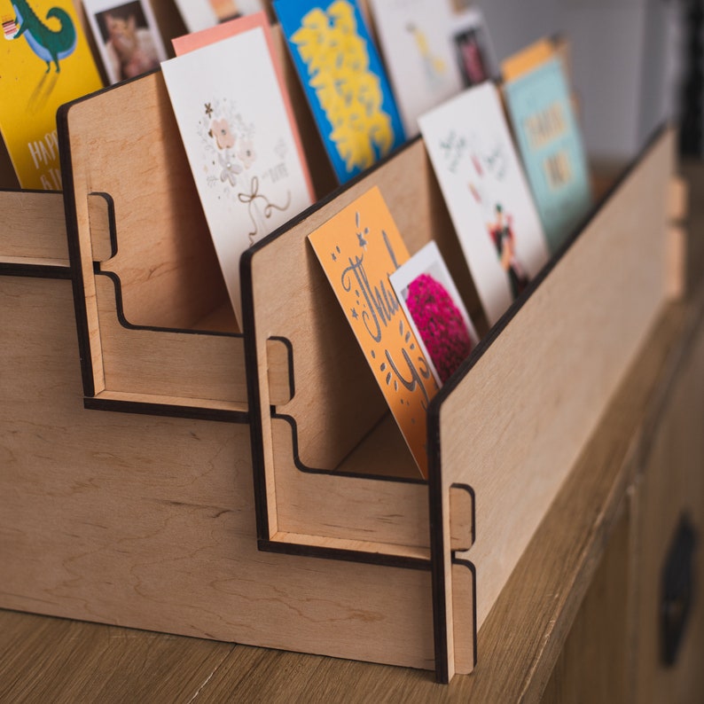 Greeting Card Display Stand, Postcard Holder, Greeting Card Holder ...