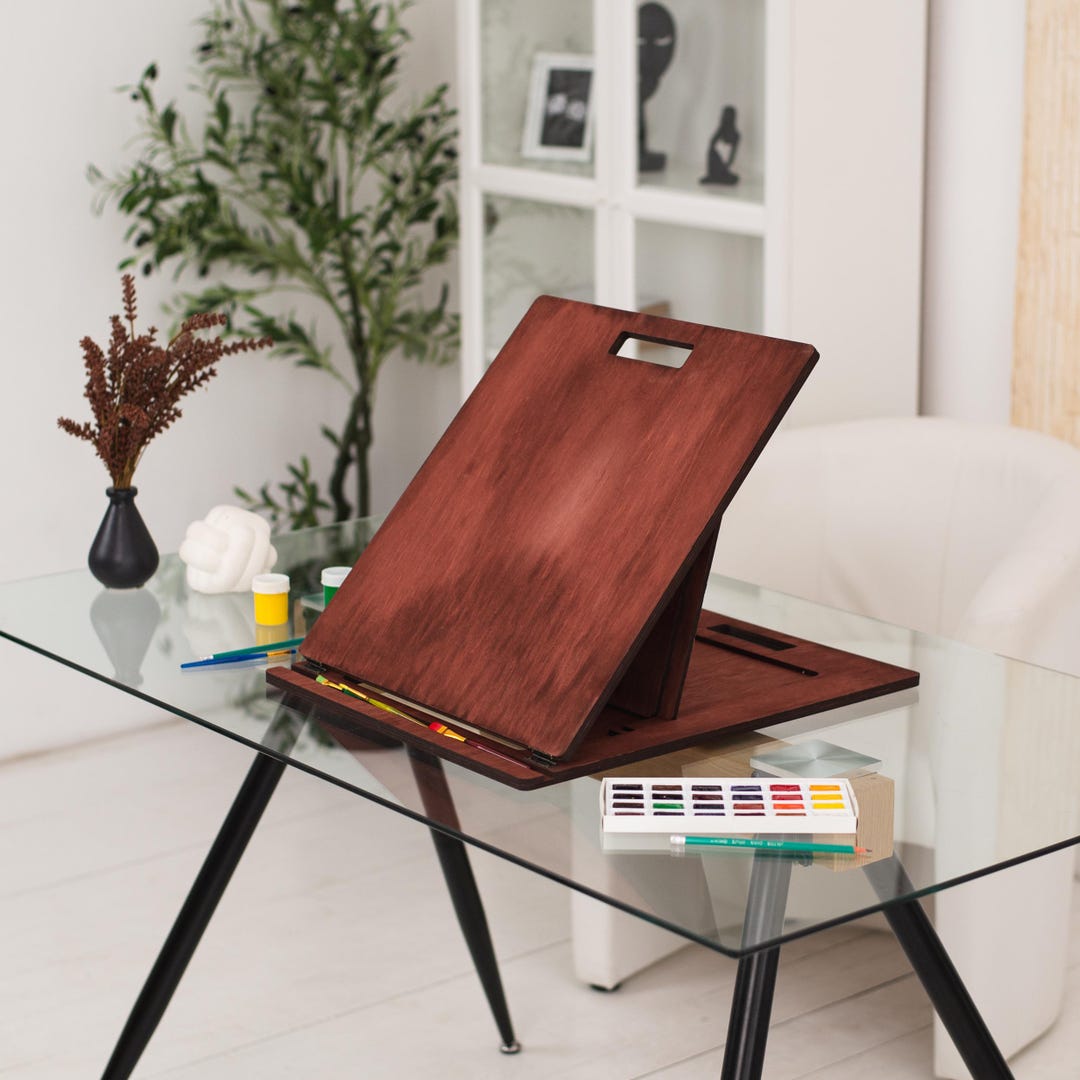 Portable Lap Easel, Adjustable Drawing Board, Sketching Board ...