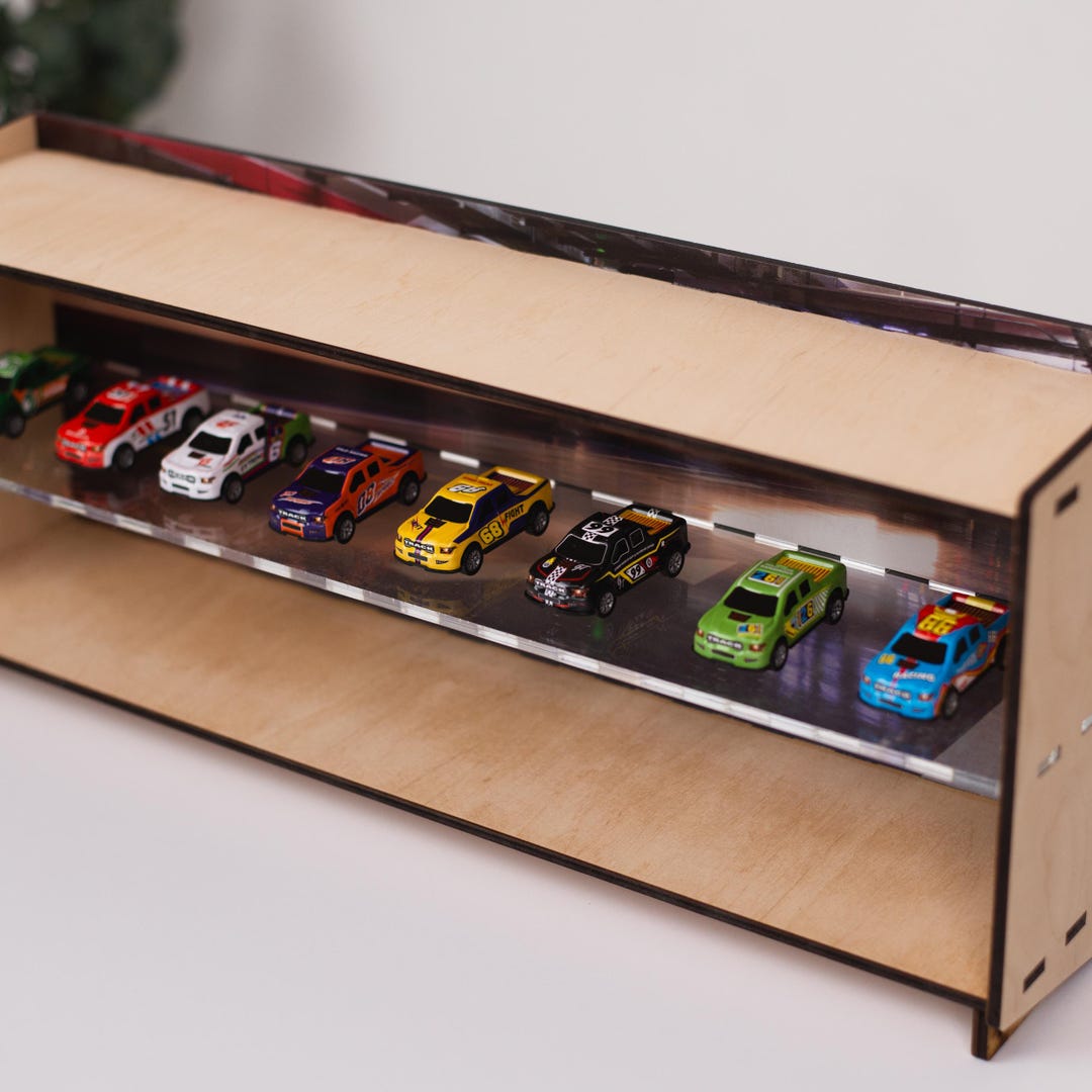 Toy Car Display Case, Toy Car Organizer,toy Car Shelf, Toy Car Holder ...