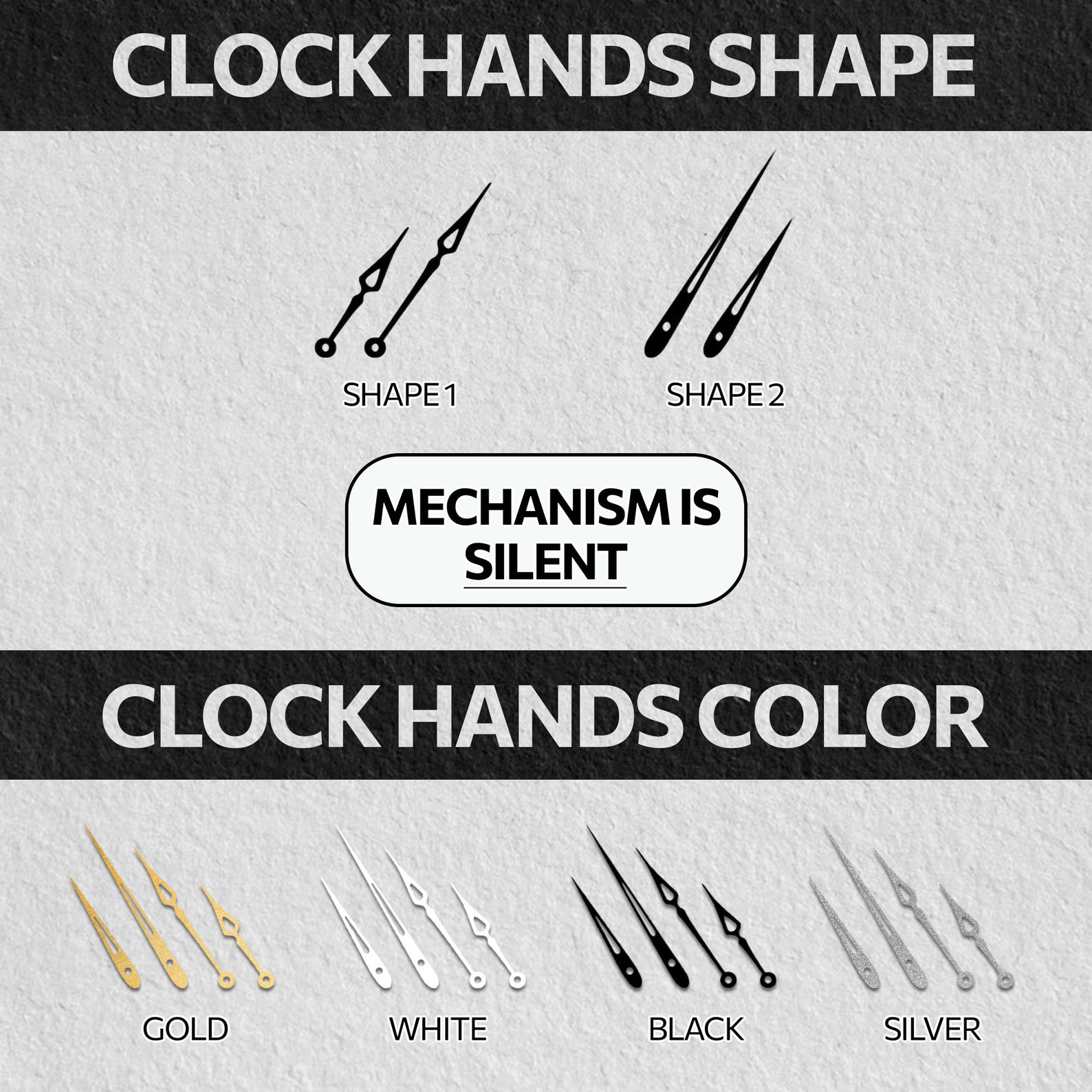 Moon Wall Clock, Full Moon Clock, Raven Clock, Crow Clock, Bird Wall ...