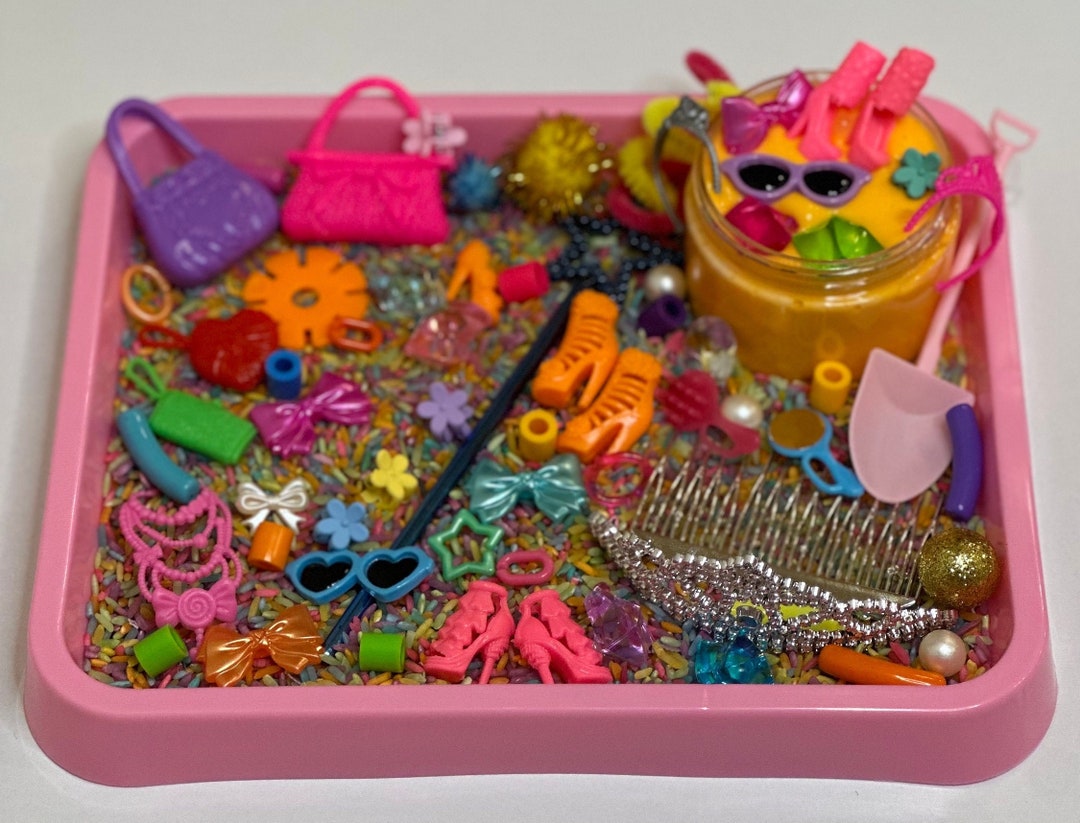 Fashionista Sensory Kit, Sensory Bin, Girly Toy, Girl Sensory Activity ...