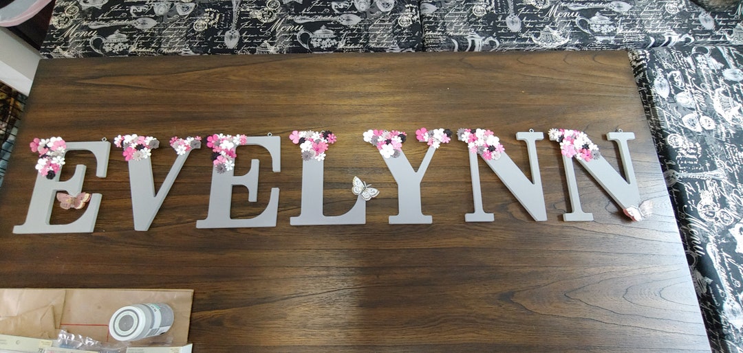 Custom Crafted Wood Letters & Signs - Etsy