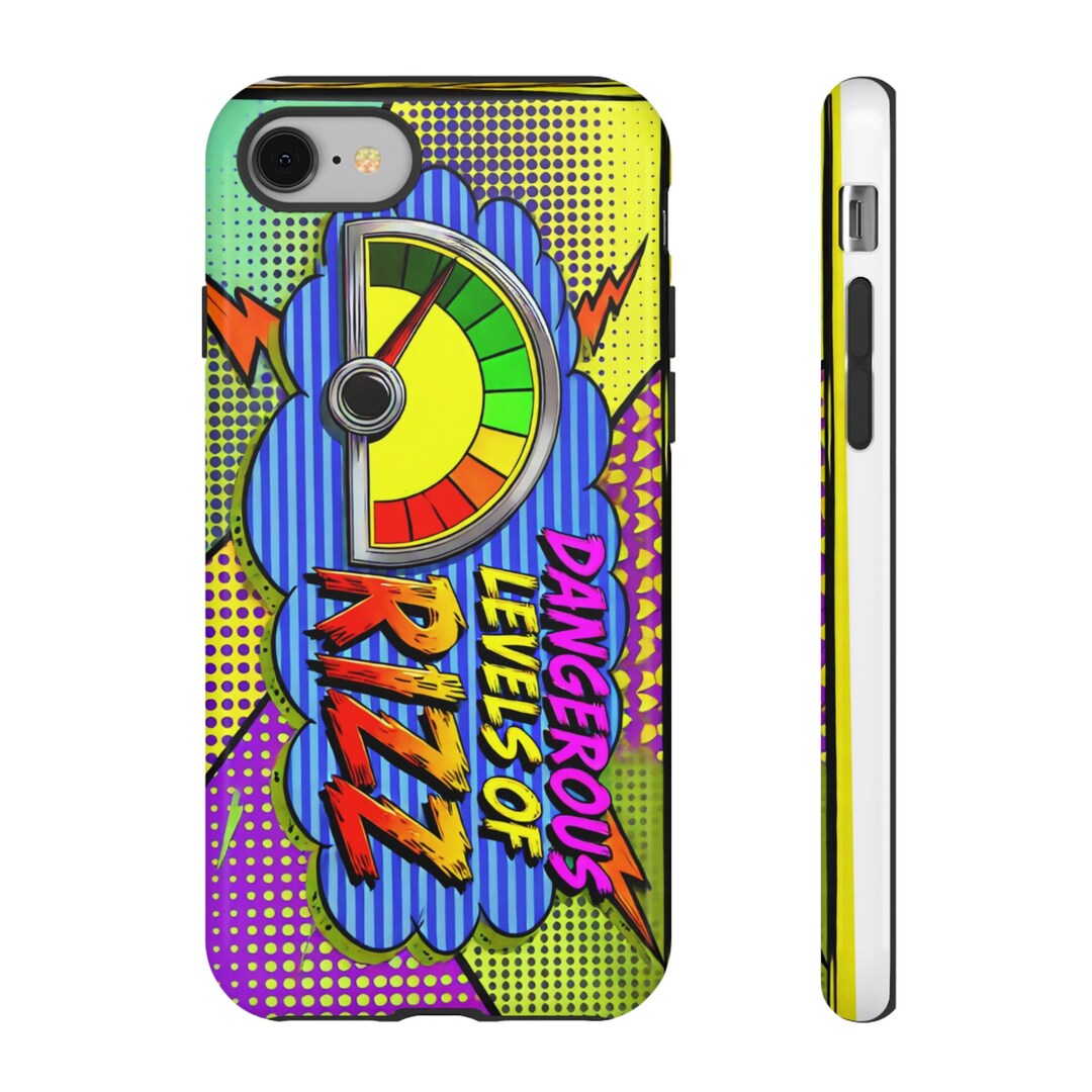 Dangerous Levels of Rizz Fun Comic Cartoon Style Phone Case - Etsy