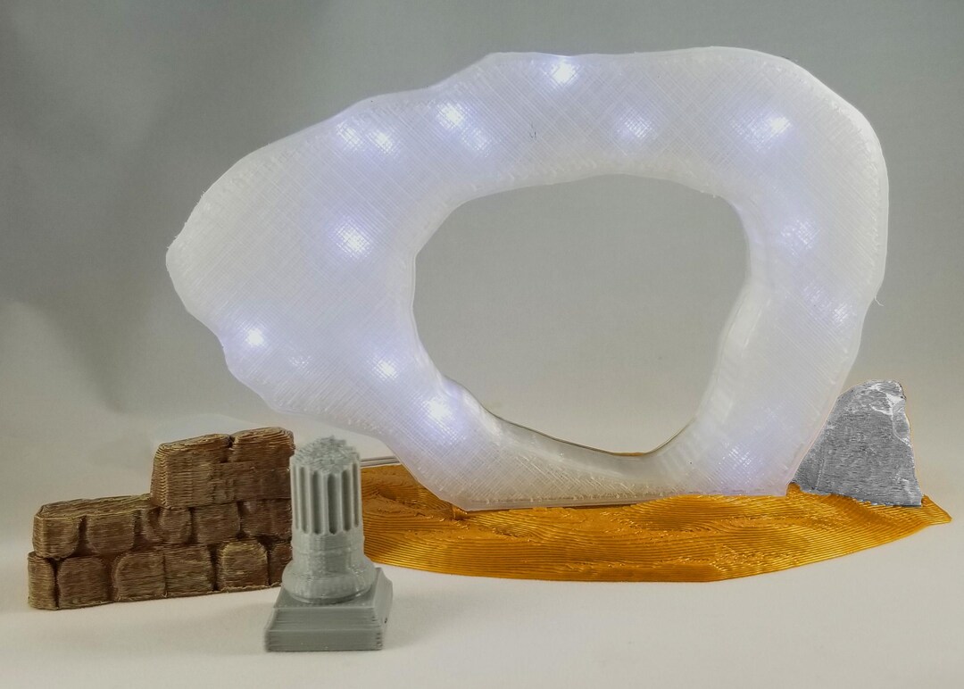 TOS Inspired Guardian of Forever Light-up LED Model - Etsy