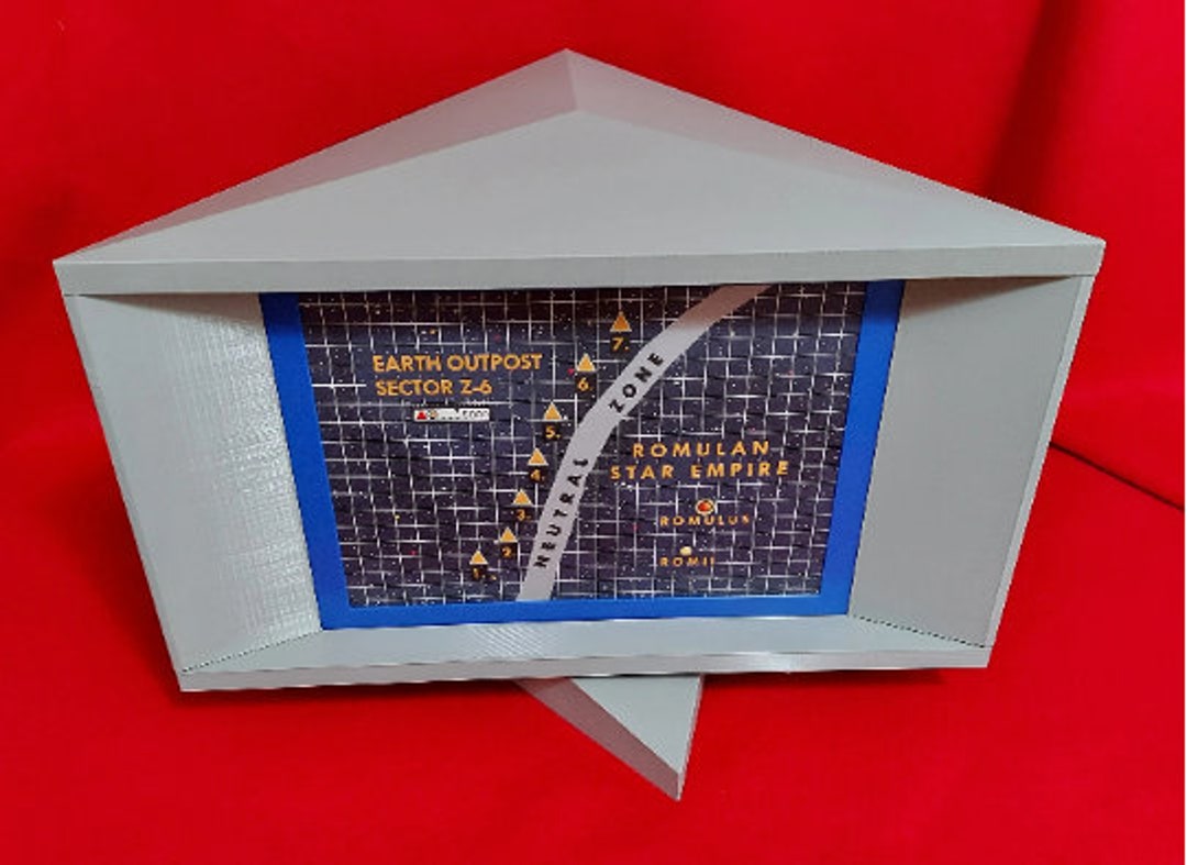 TOS Inspired Briefing Room Tri-viewer Replica FULL SIZE With Lights - Etsy