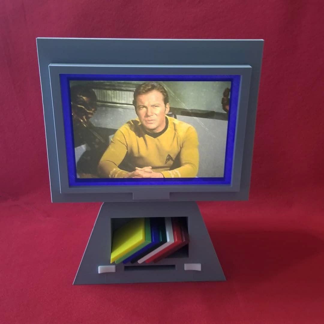 View Screen Monitor as Seen in Kirks Quarters With Sound - Etsy