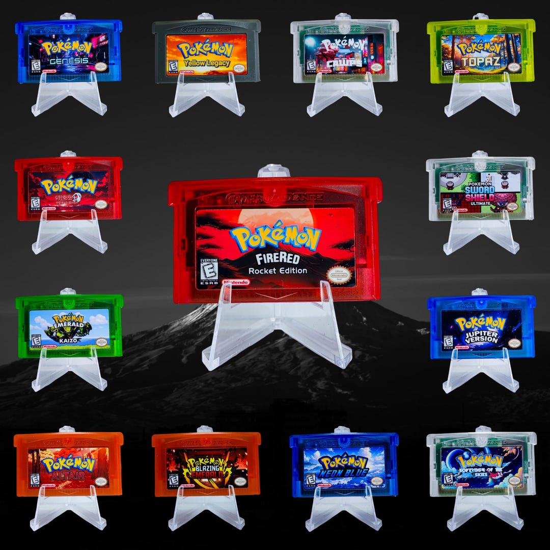 Pokemon ROM Hacks / Fan Games / Fan-made Games - Etsy Australia