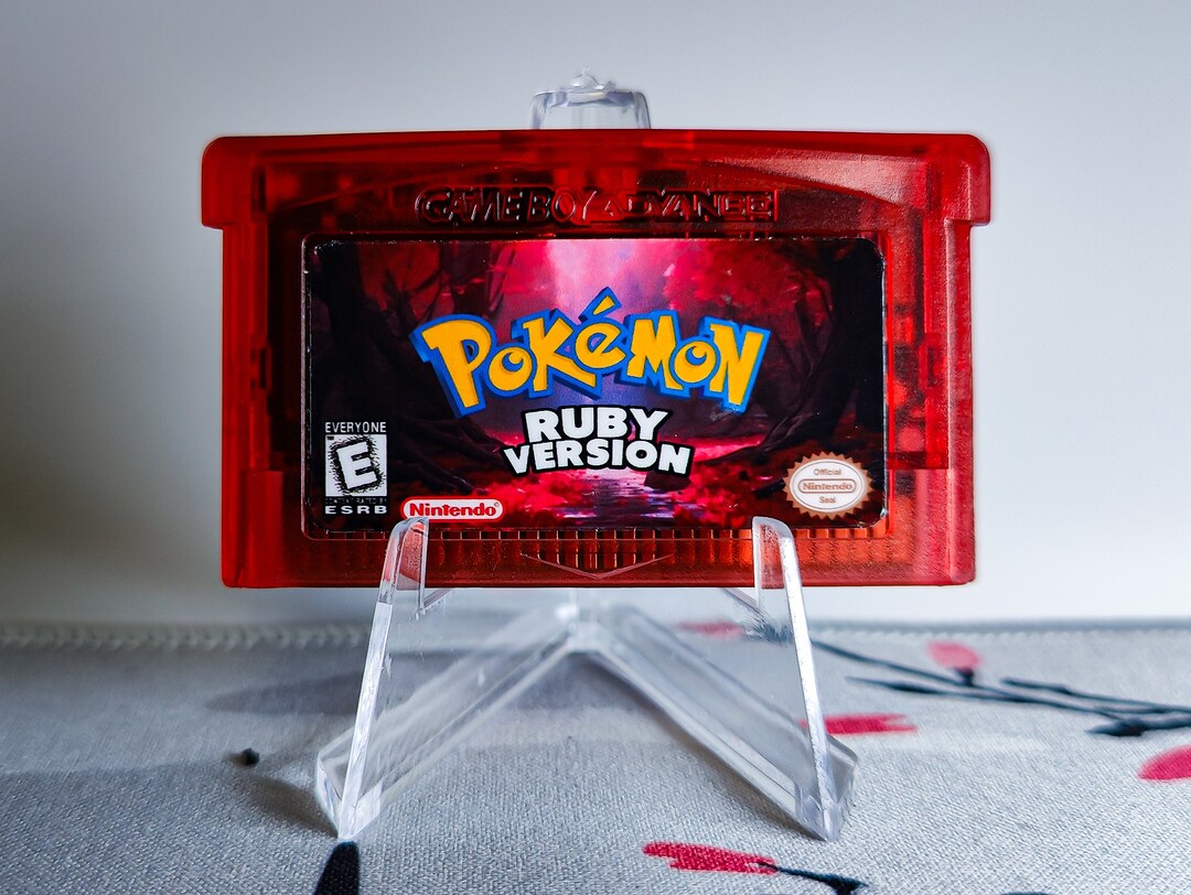 Pokemon Ruby Repro Cartridge Custom Label - Etsy