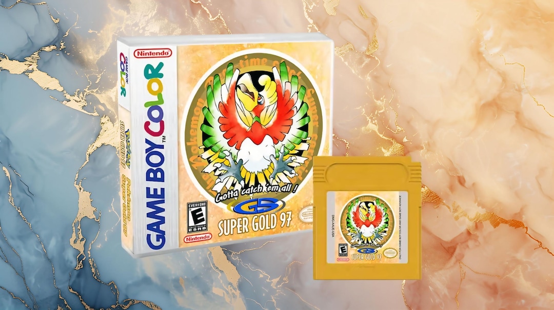 Pokemon Super Gold 97 GBC ROM Hack With RTC and Case - Etsy