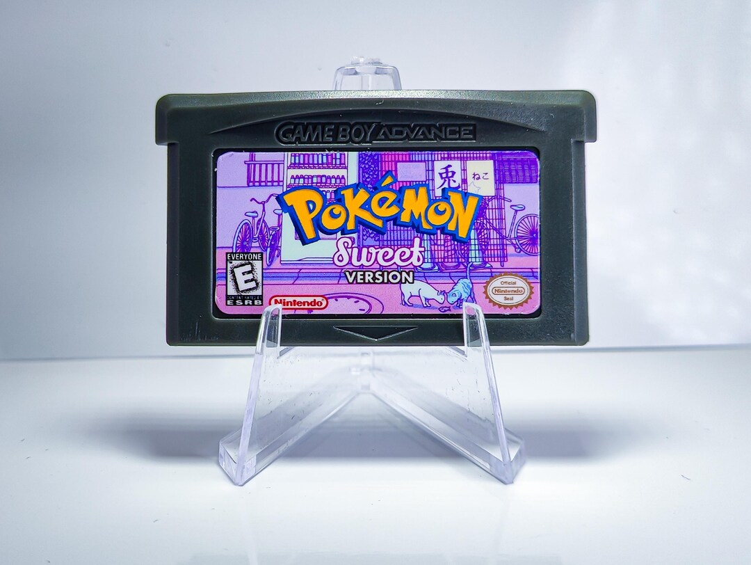 Pokemon Sweet GBA ROM Hack Cartridge - Etsy