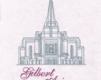 Temple Embroidery | Etsy