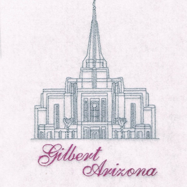 Temple Embroidery - Etsy