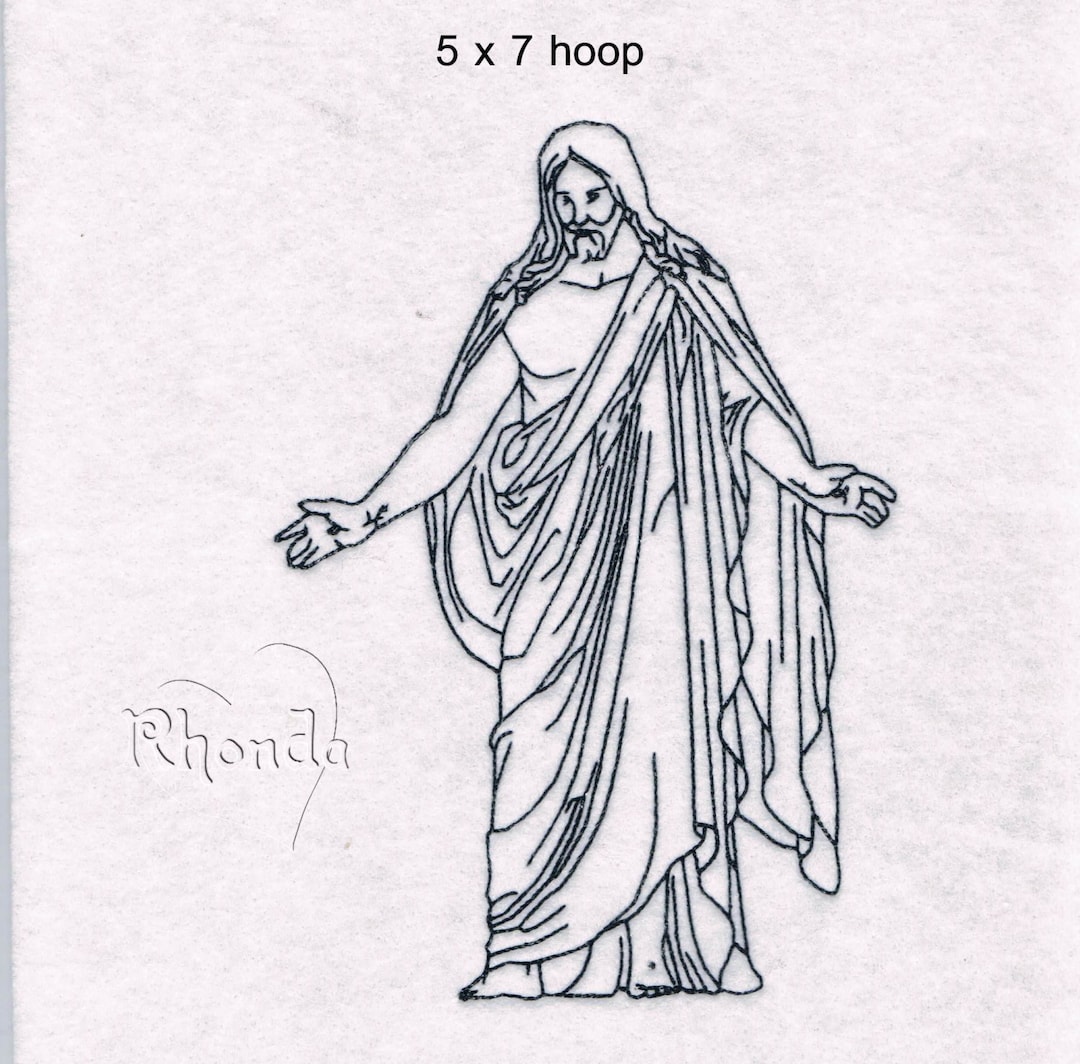 Jesus Christus LDS Machine Embroidery Designs - Etsy