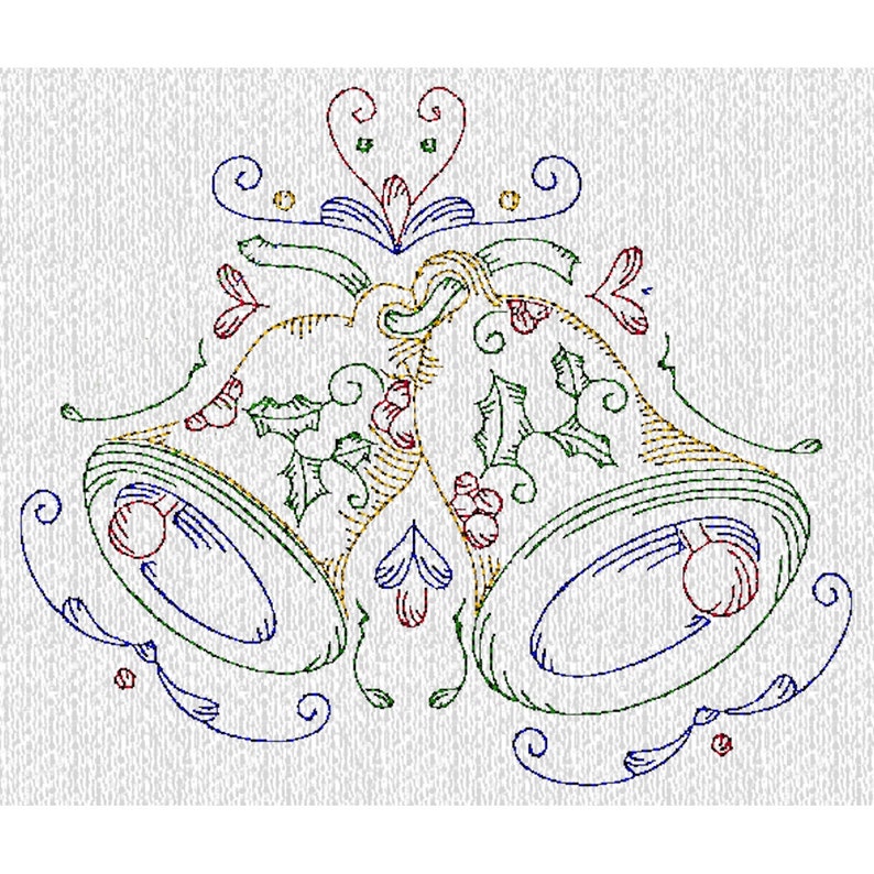 Decorative Christmas Color Lines - Etsy