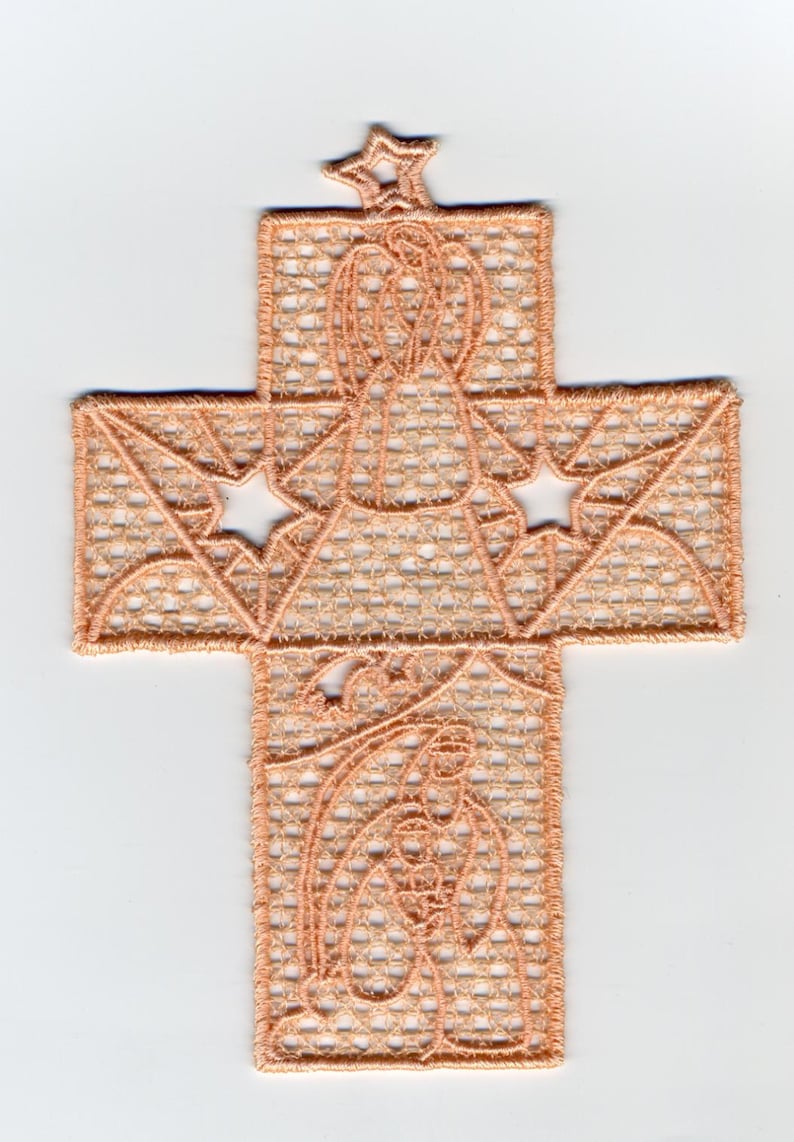 FSL Nativity Crosses Machine Embroidery Designs - Etsy