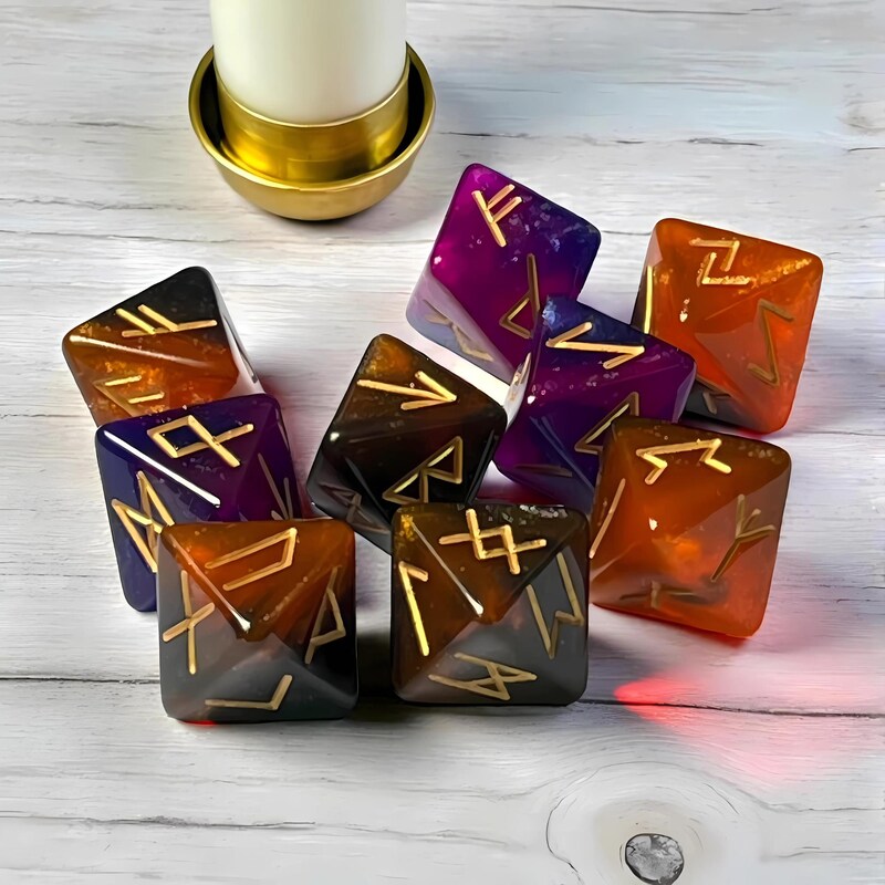 Rune Dice - Etsy