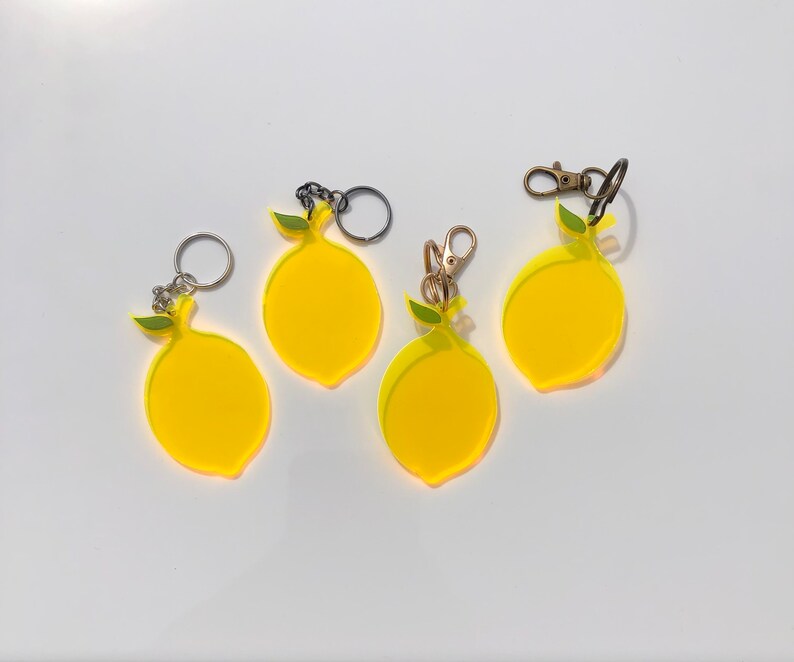When Life Gives You Lemons Keychain - Etsy