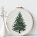 Pine Tree Cross Stitch Pattern: Winter Christmas Forest (PDF Digital ...