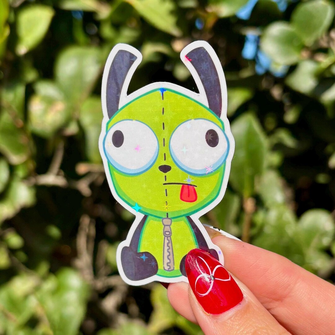 Invader Zim Gir Sticker - Etsy