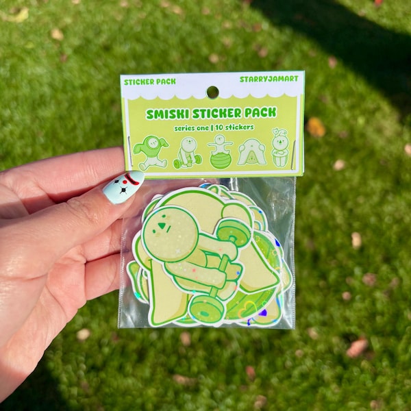 Smiski Stickers - Etsy