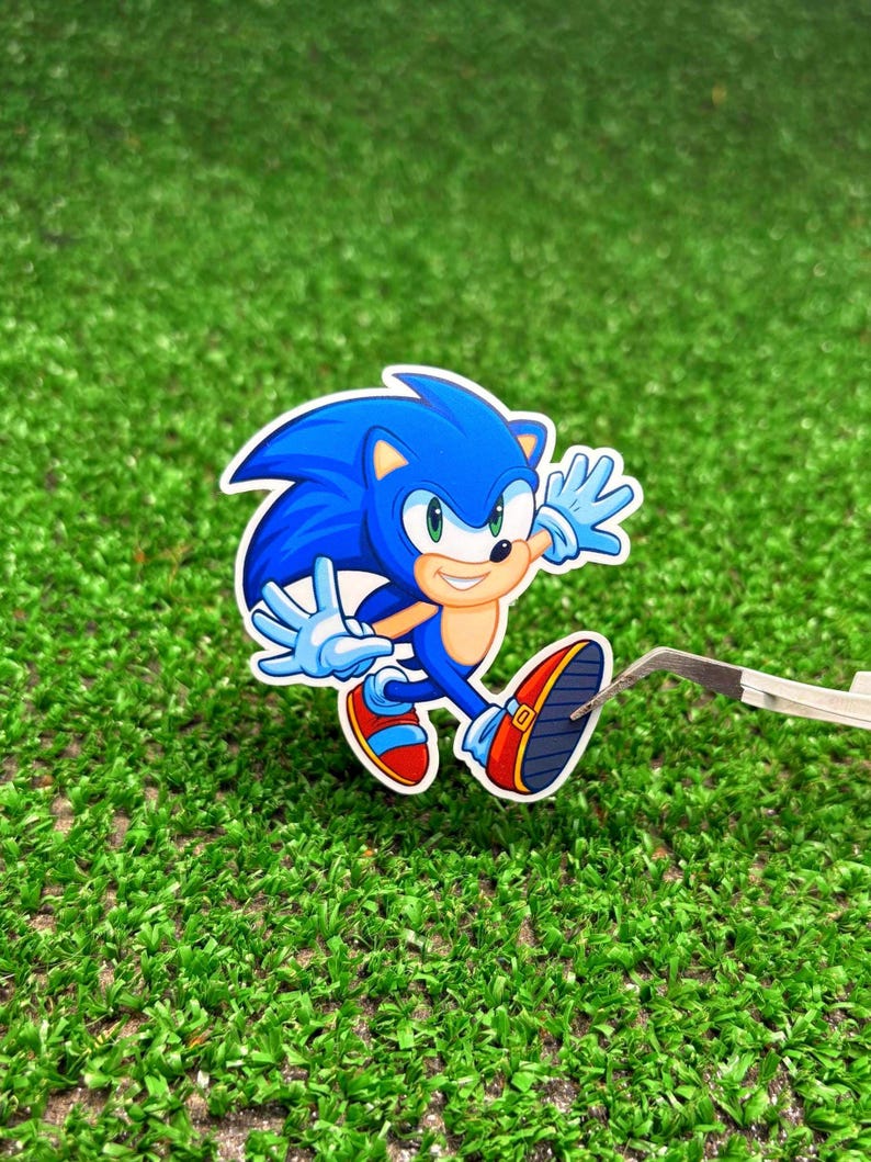 Sonic the Hedgehog Sticker - Etsy