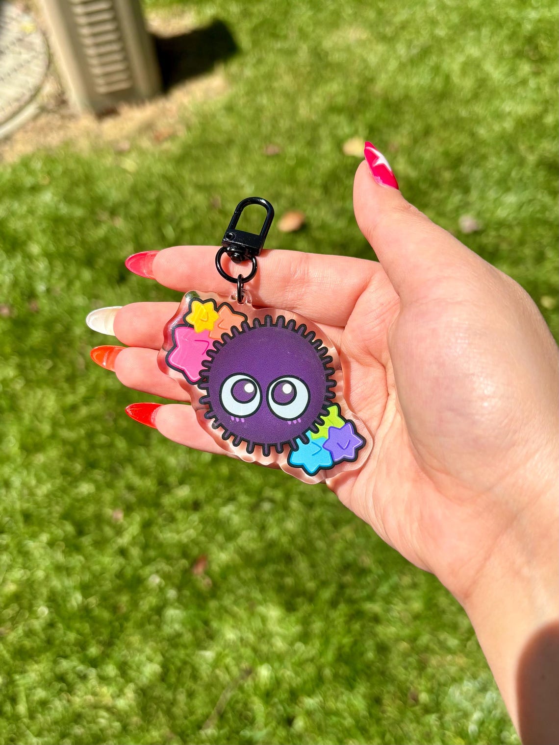 Studio Ghibli Soot Sprite Keychain | My Neighbor Totoro - Etsy