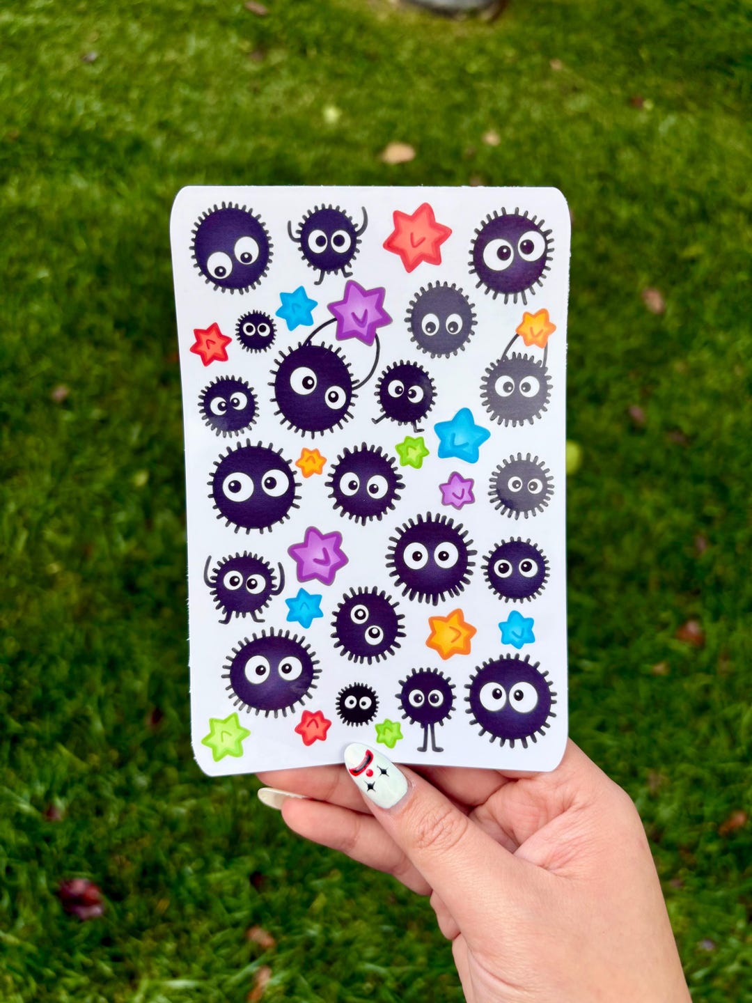 Studio Ghibli Soot Sprite Sticker Sheet | 4x6 Stickers - Etsy