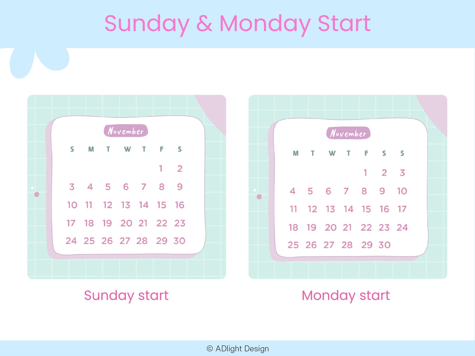 2024 Colourful Desktop Organizer Calendar, Monthly & Weekly Desktop ...