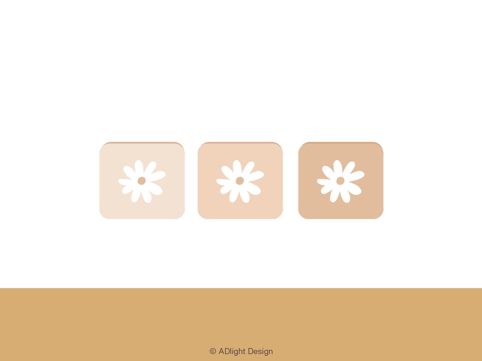 Brown Folder Icons for Mac & PC: Desktop Organizer (digital Download ...