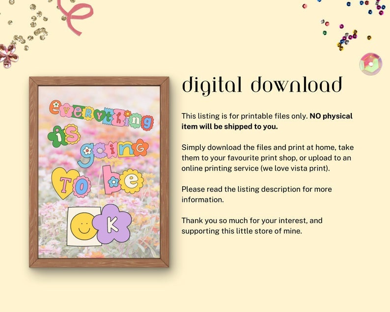 Pastel Positive Affirmations Poster for Teen Room Decor, Printable ...