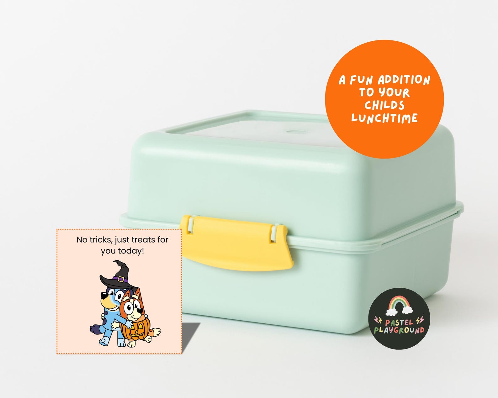 Bluey Halloween Lunchbox Notes for Kids Back to School Printable Lunch ...