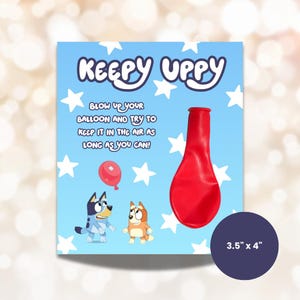 Bluey Birthday Keepy Uppy Party Favor for Kids' Parties and ...