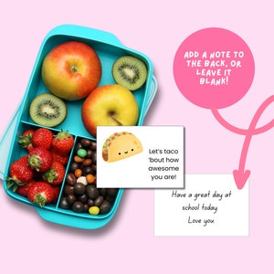 Summer Lunchbox Notes, Lunch Box Notes Printable, Lunch Notes for Kids ...