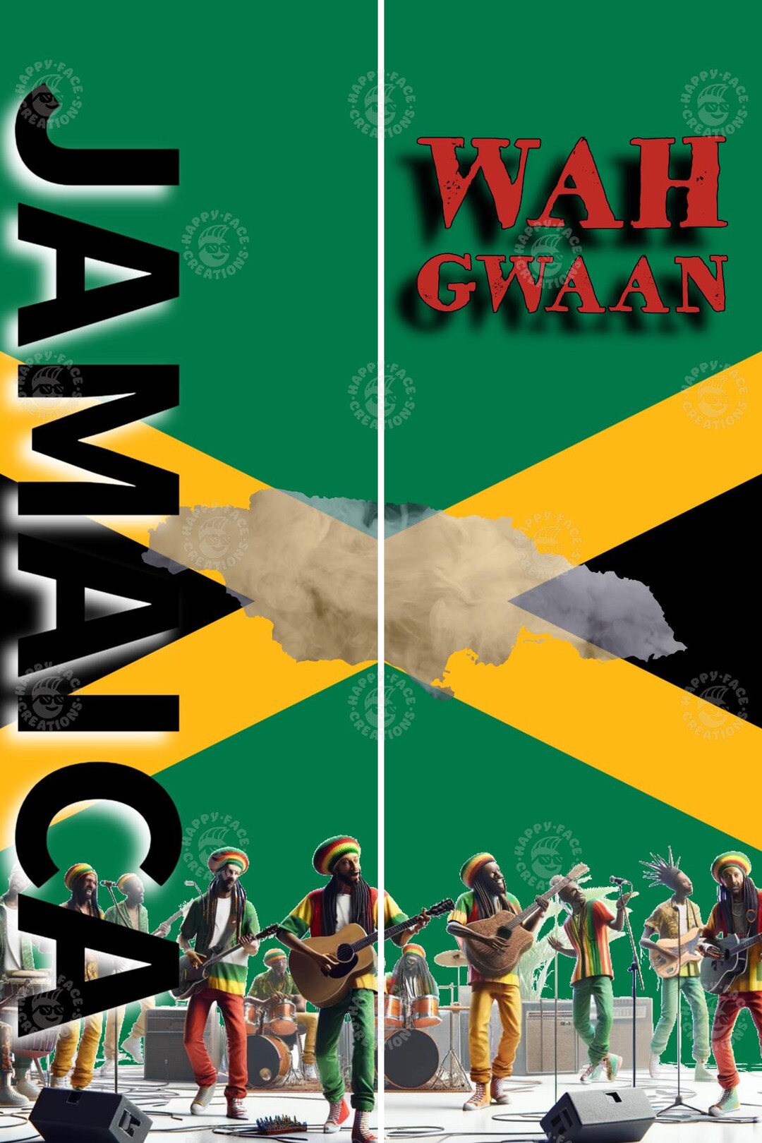 Jamaica Country Bookmark Set - Etsy