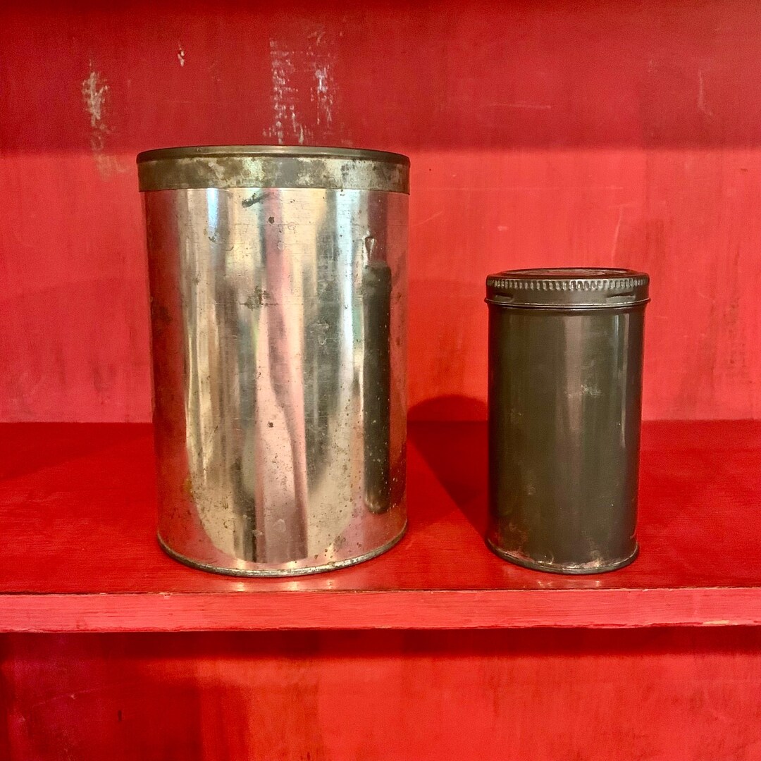 Vintage Magic Baking Powder Tins, Two Sizes Available, Sold Seperatly ...
