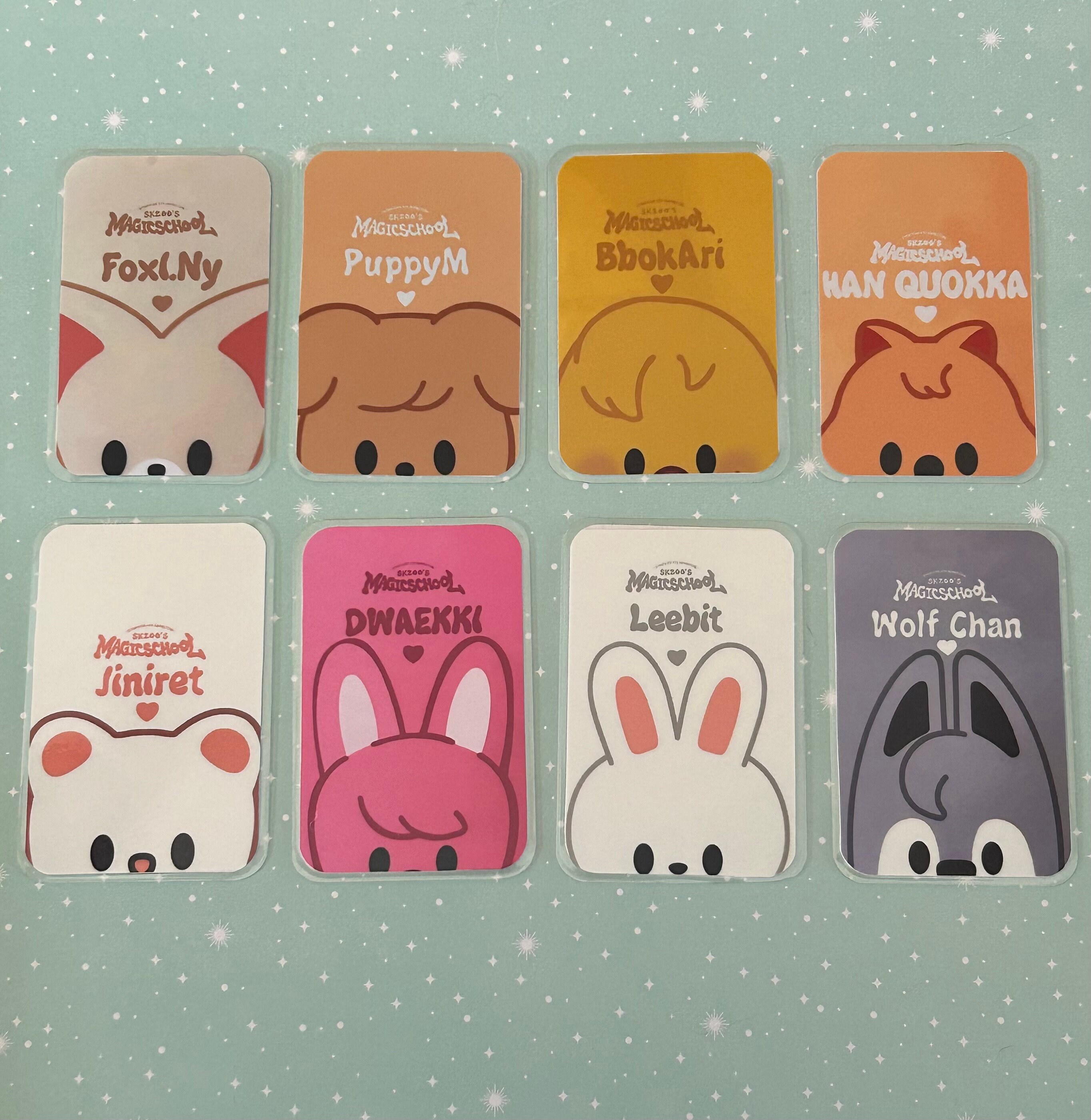 Stray Kids Skzoo,fan Made Photocards - Etsy