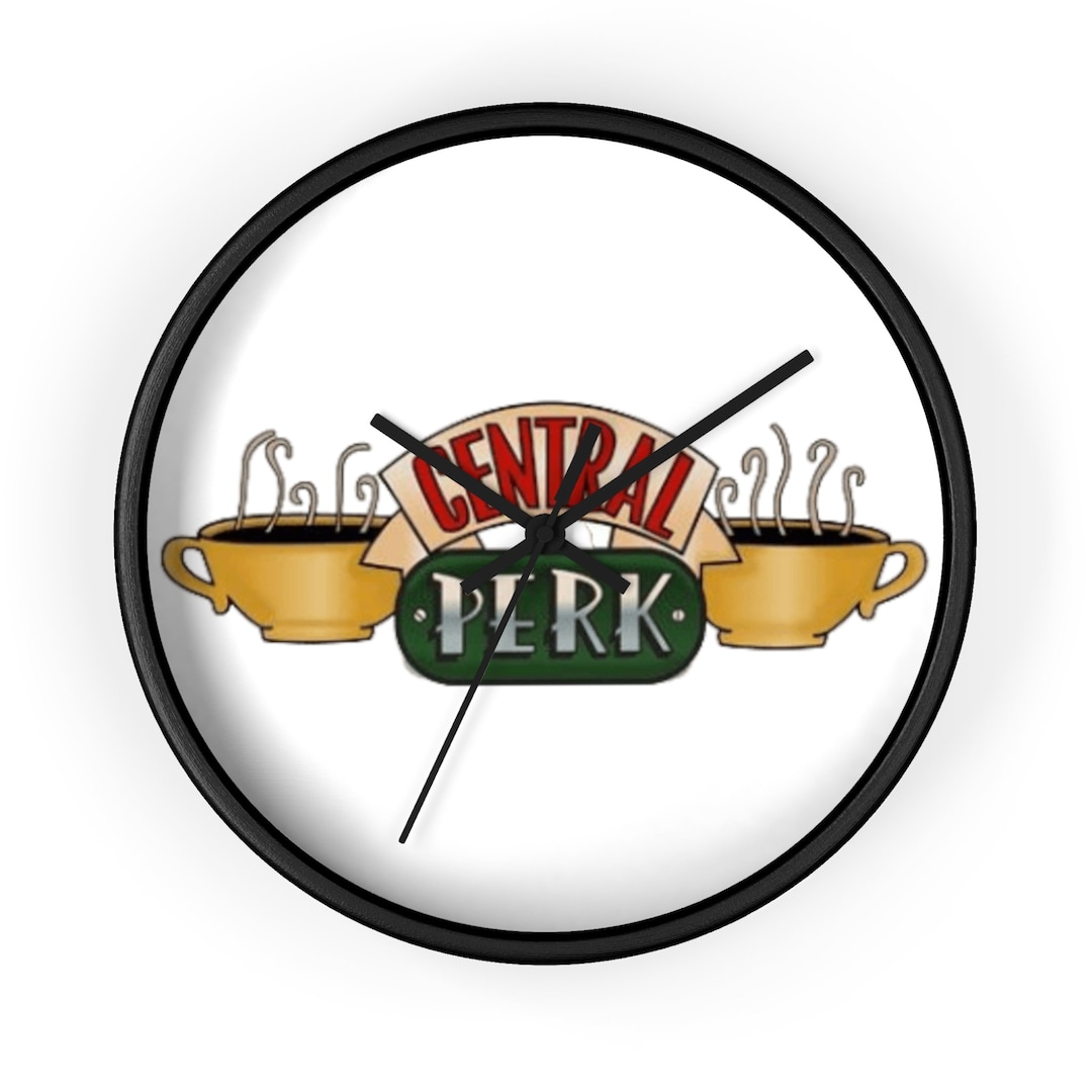 Friends TV Show Merchandise, Central Perk Wall Clock - Etsy