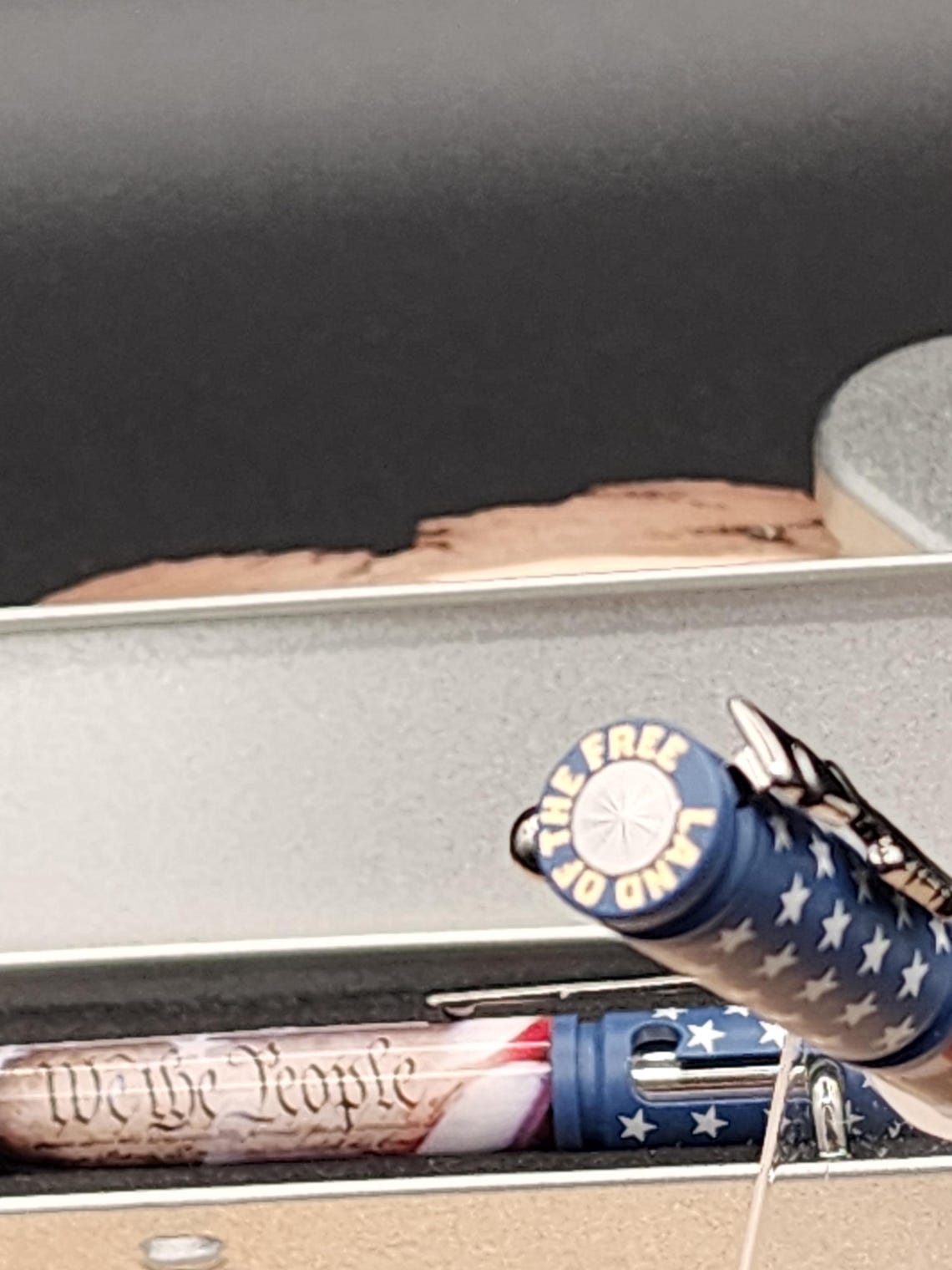 Patriotic Bolt Action Pen: 'we the People' US Flag Acrylic - Ceramic ...