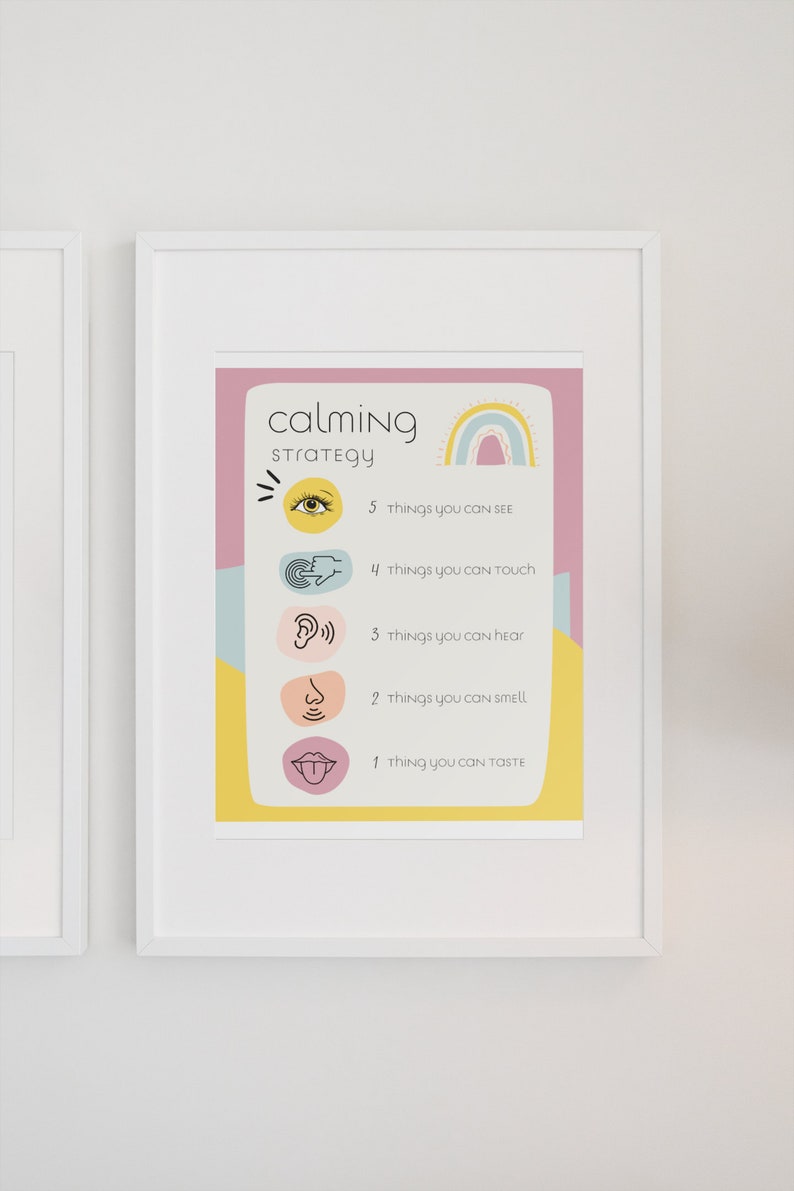 Mindfulness Grounding Technique Aid, Inner Peace Tool, Stress Relief ...