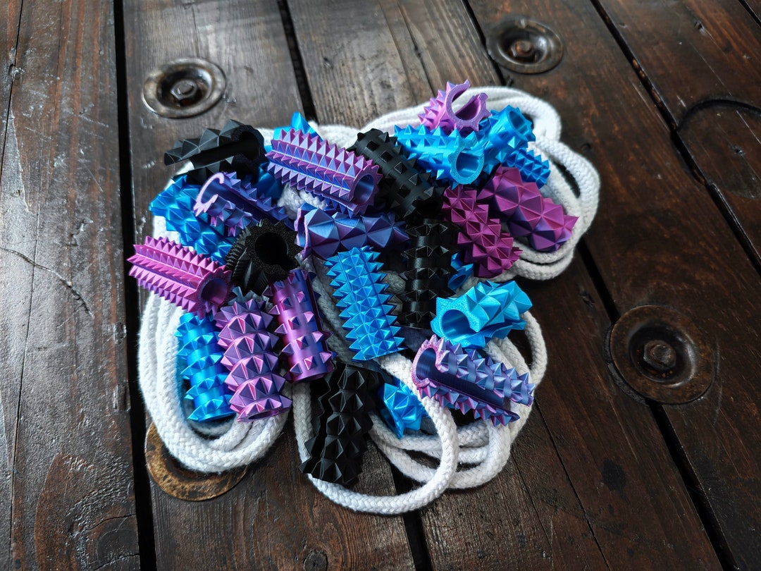 Spiral Design Bondage / Shibari / Rope Spikes - Set of 10 Pieces - Etsy
