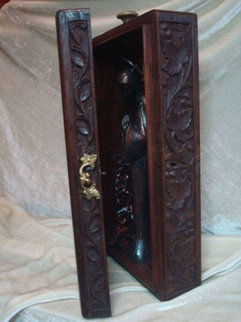 Decorated Box Portable Mary Shrine - Etsy