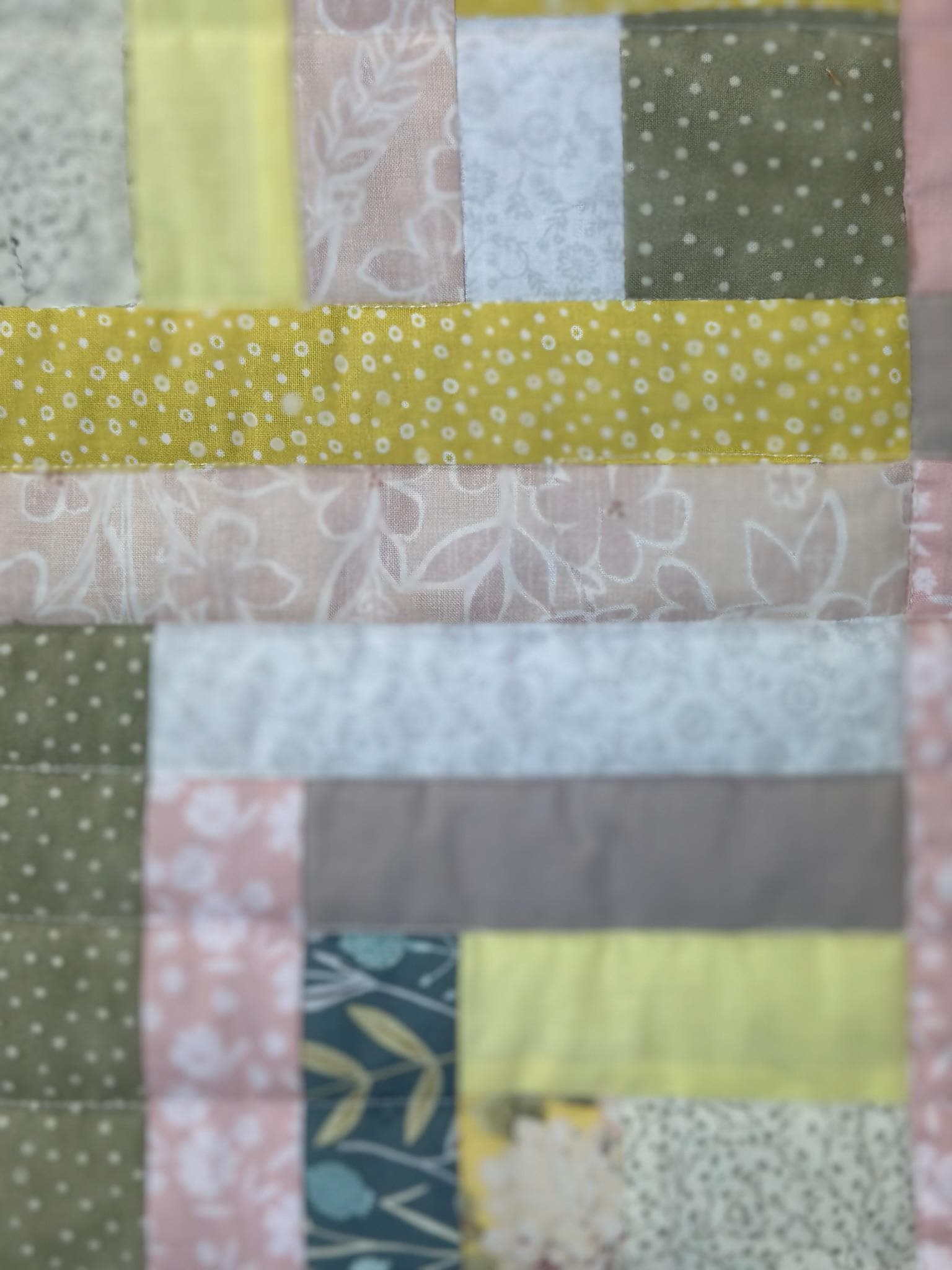 Log Cabin Block Baby Quilt - Traditional Baby Blanket - Baby Shower ...