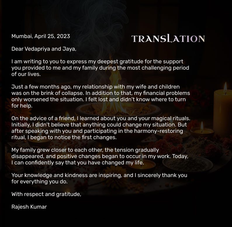 Unique Sacred Yagna Ceremony, Attract Success, Love and Stability Spell ...