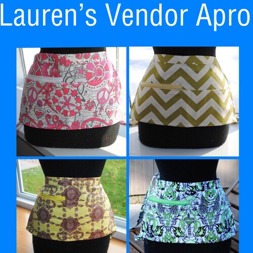 PDF Pattern Vendor Apron Sewing Tutorial - Etsy
