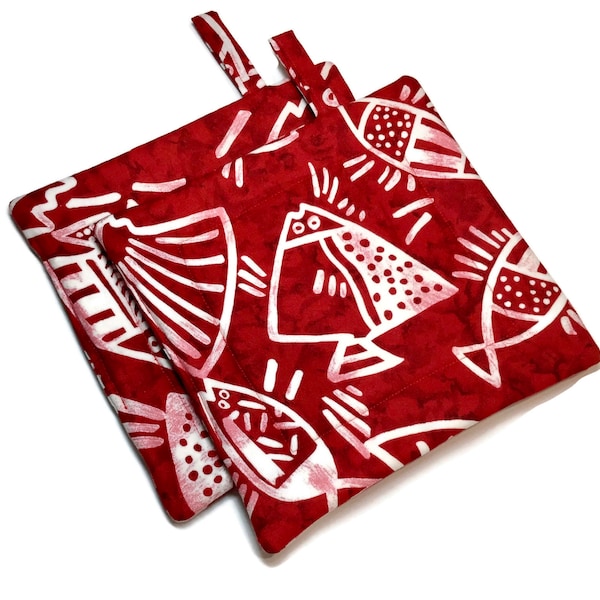 Fish Pot Holders - Etsy