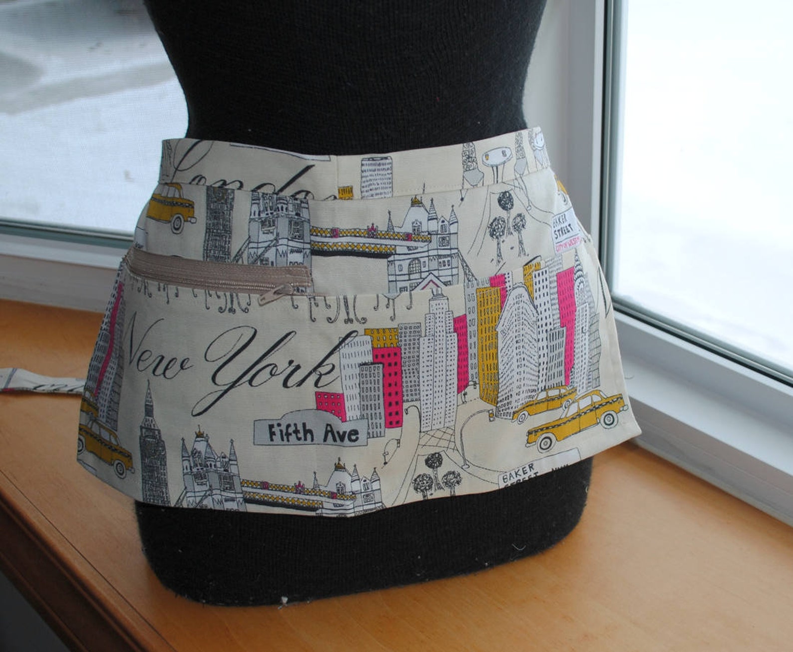 PDF Pattern Server Apron Vendor Apron Sewing Tutorial - Etsy Canada