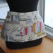 PDF Pattern Server Apron Vendor Apron Sewing Tutorial - Etsy